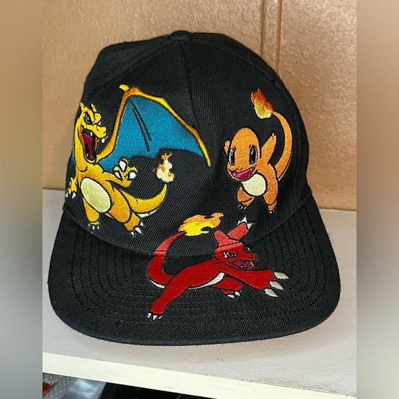 Pokemon | Accessories | Pokmon Hat Charmander Evolution Embroidered 24 ...